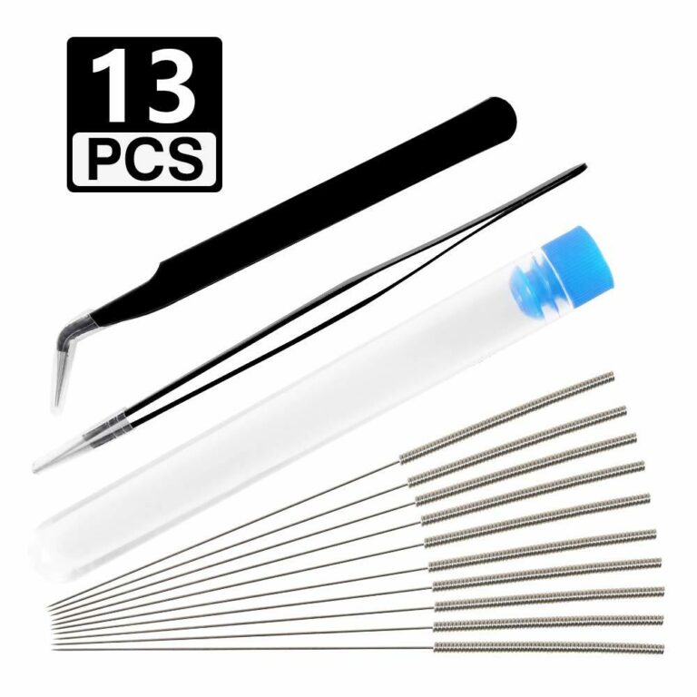 3D Printer Nozzle Cleaning Kit - Orange 3D